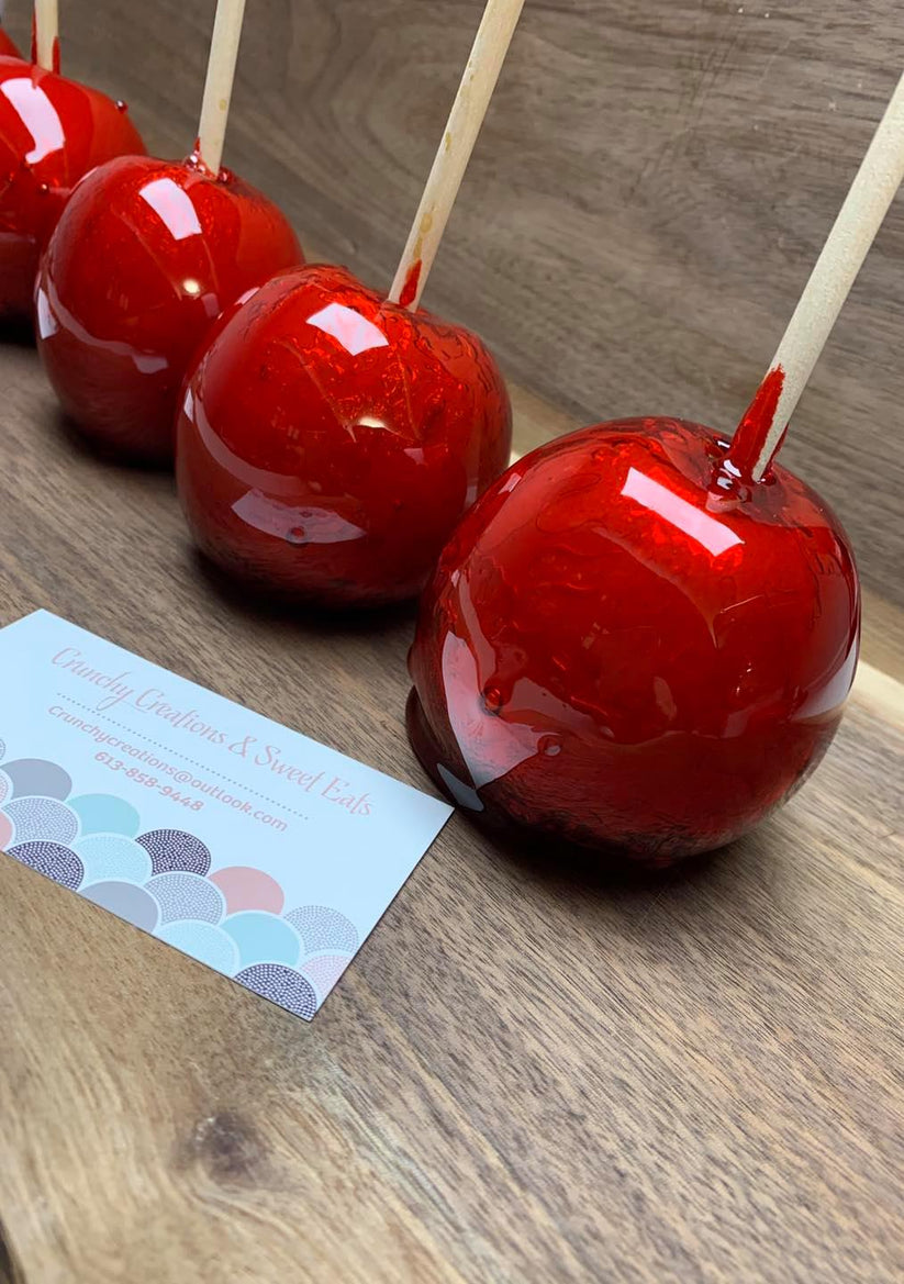 Candy apples – Crunchy Creations & Sweet Eats